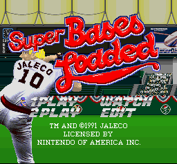 SNES: Super Bases Loaded
